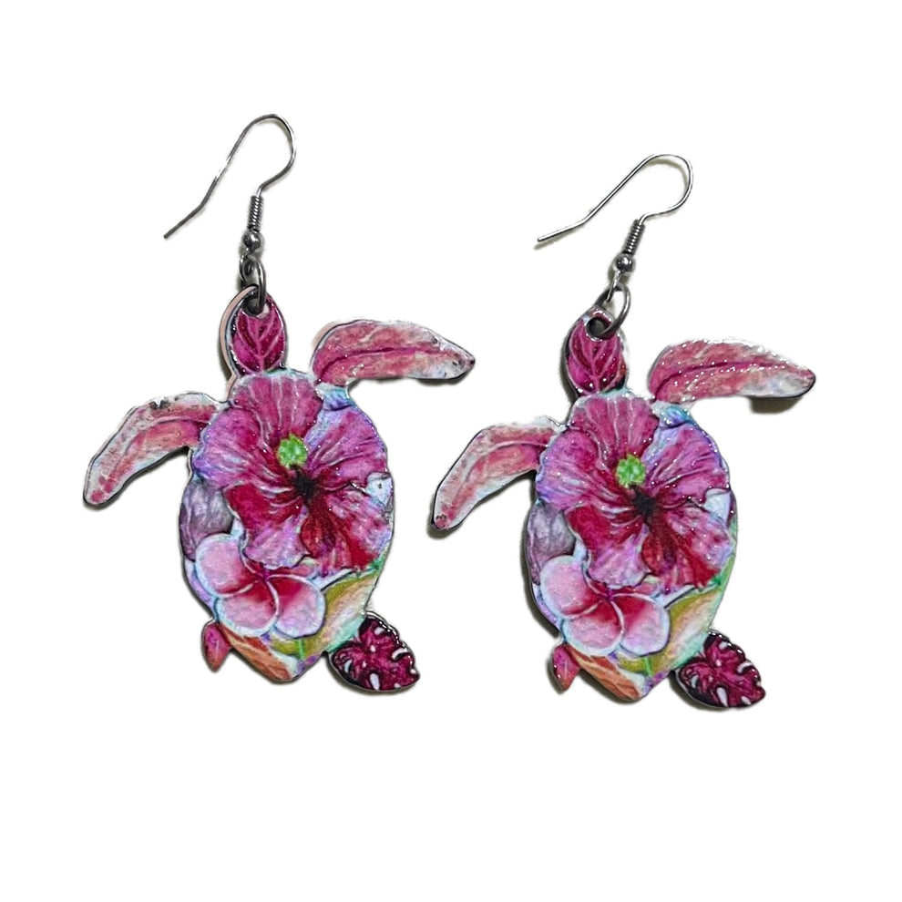 Flower Turtles – Earring World