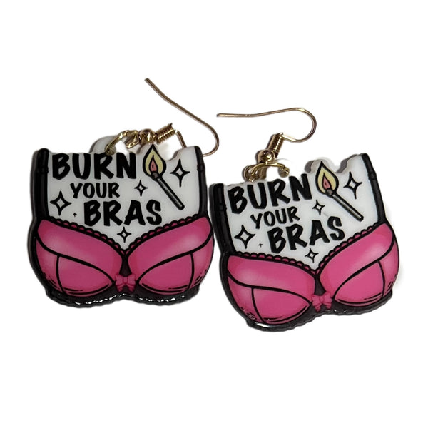 Burn your Bras – Earring World