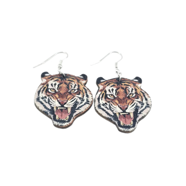 Tiger heads – Earring World